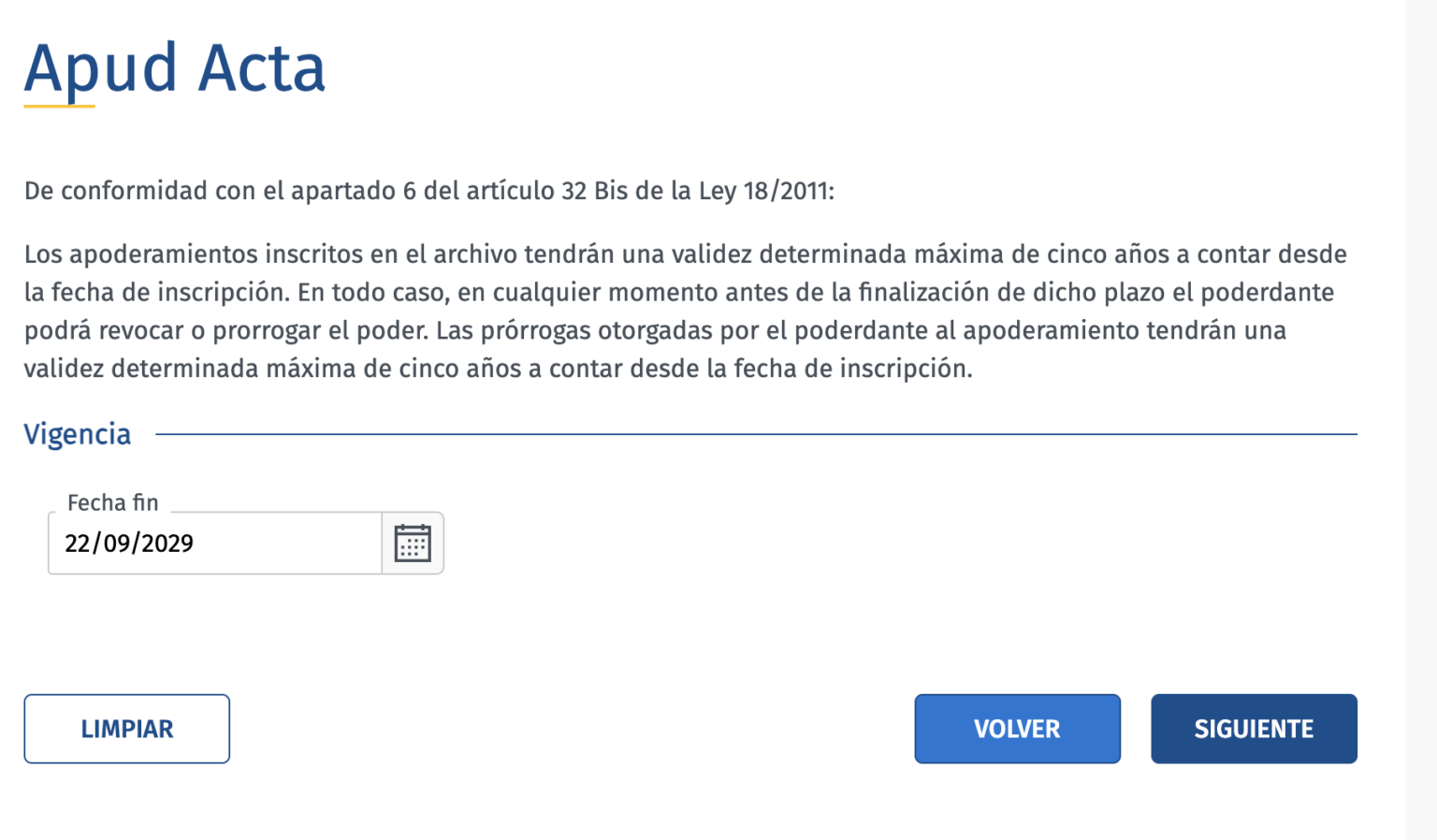 ¿Cómo hacer un apoderamiento apud acta electrónico?